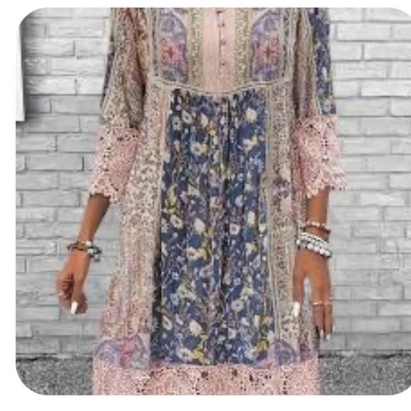 Sundance | Dresses | Sundance Multicolor Bohemian Mini Dress | Poshmark